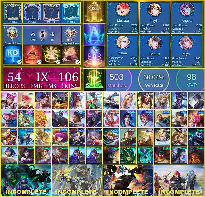 Kof masha, Transformer Roger, Sparkle Melissa etc.