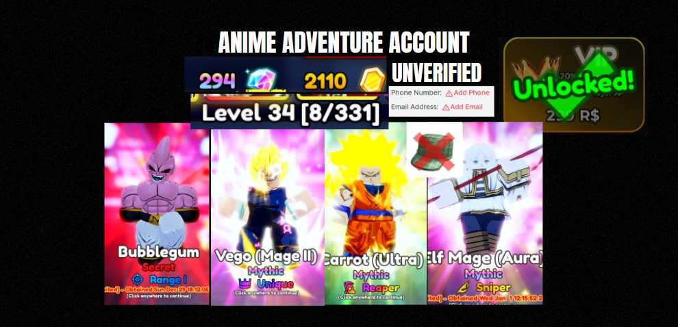 [AA17] Unique Meta Vego ( Mage II ) / Vegeta , Goku Reaper , LOW LVL ...