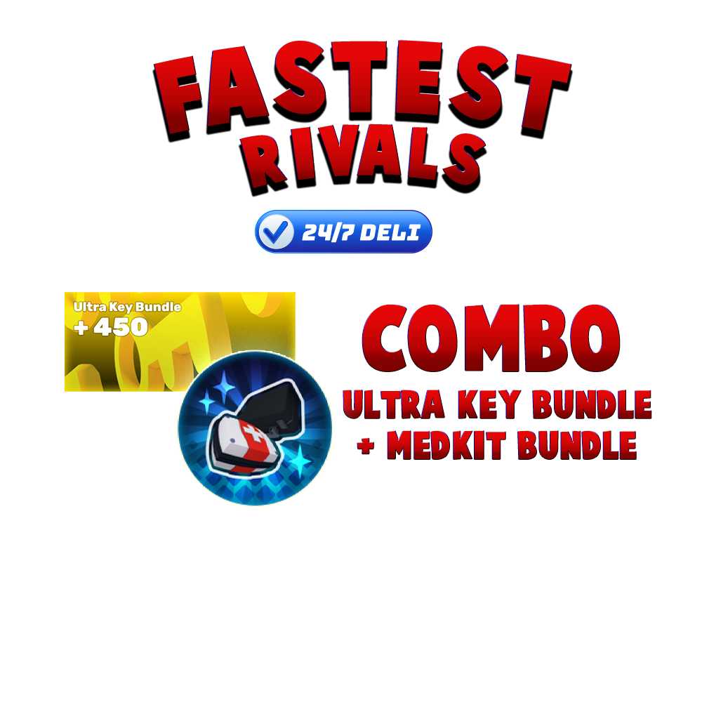 COMBO Ultra Key Bundle + Medkit Bundle - RIVALS ️ 24/7 Deli Team | CHEAPEST