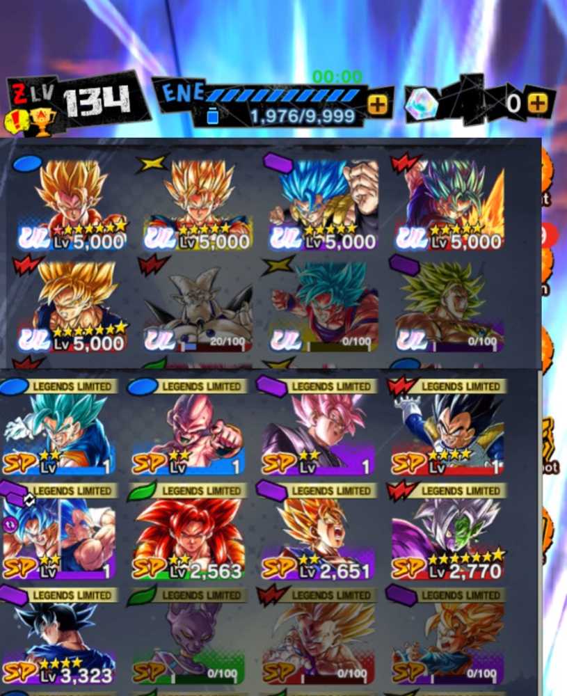 Android+IOS-4 ULTRA(Vegito Blue+Gogeta Blue+Super Vegito+Super Gogeta ...