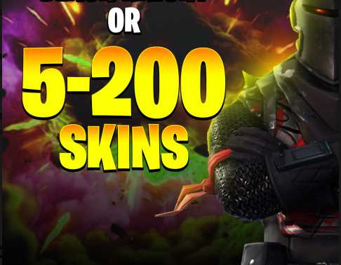 FORTNITE | 5-200 SKINS RANDOM ACCOUNT! | LIMITED STOCK | ACT NOW ...
