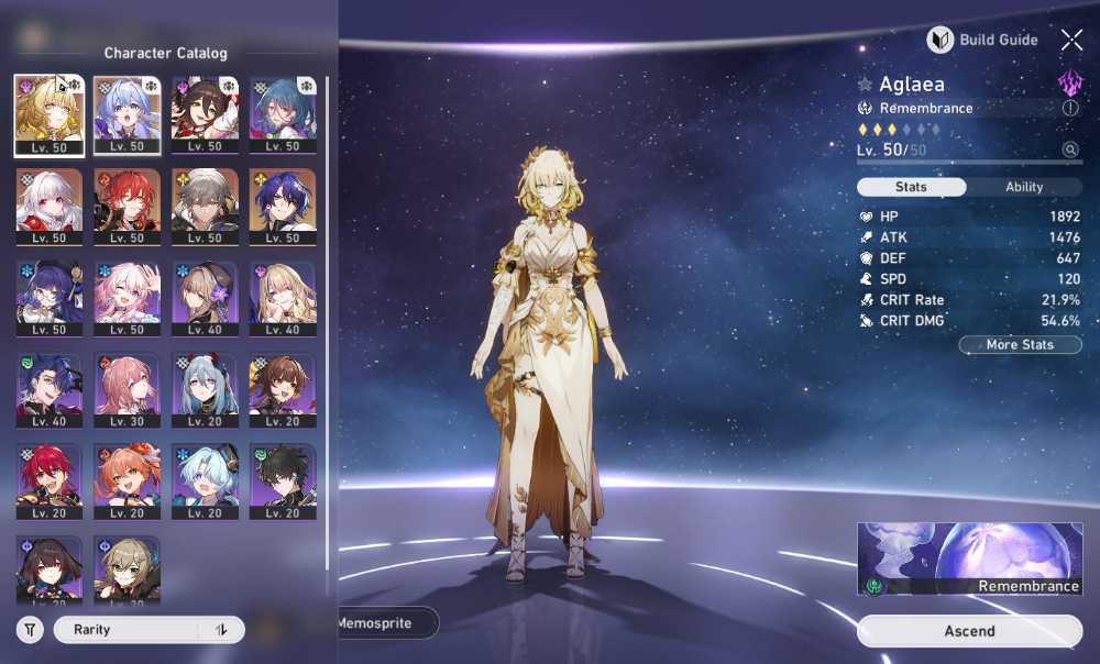 Asia [TL37] Starter Aglaea, Robin, Dr Ratio, Himeko and etc | Express Gift On |Luofu |All Unset ...