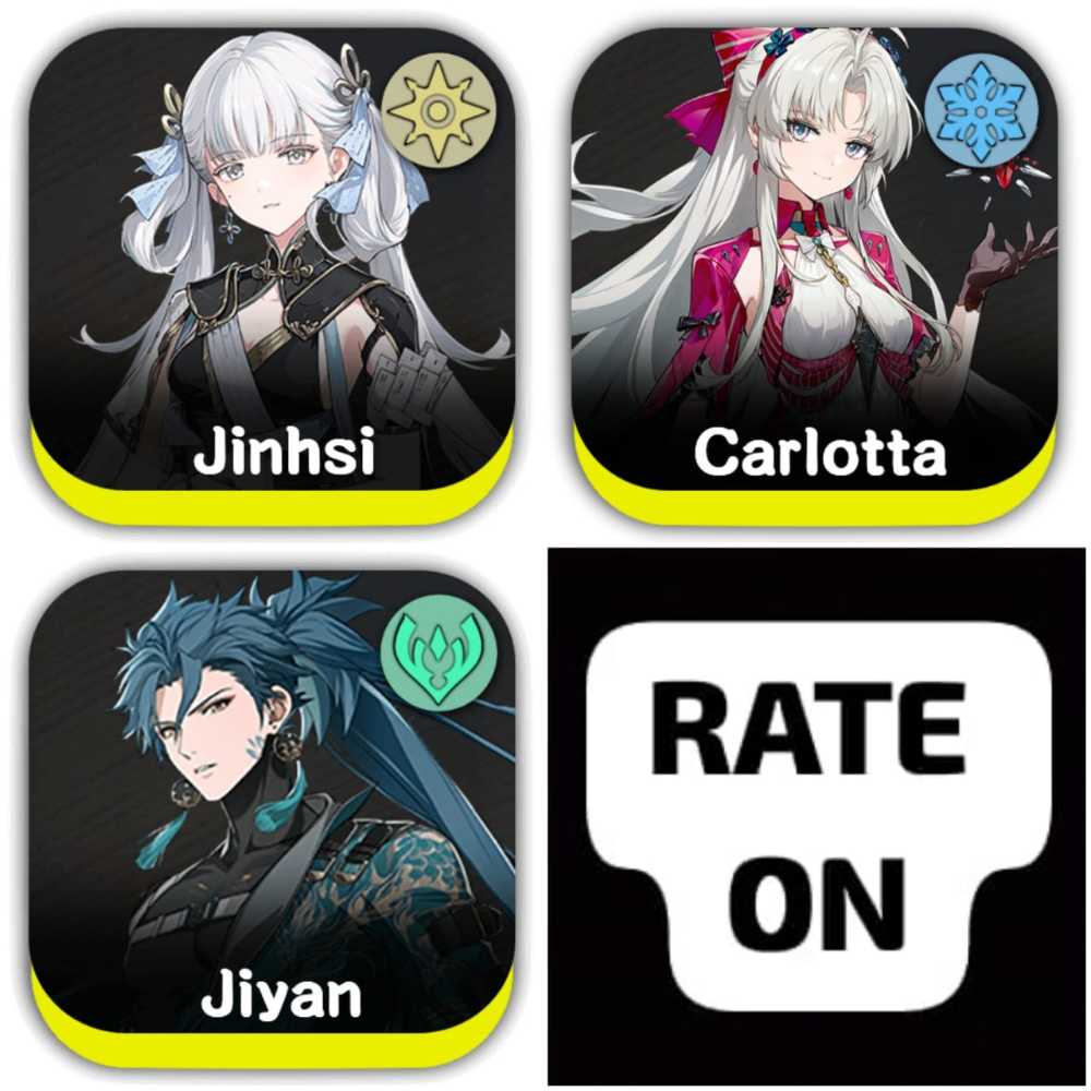 [ASIA] UL 9 jiyan+jinshi+carlotta rate on