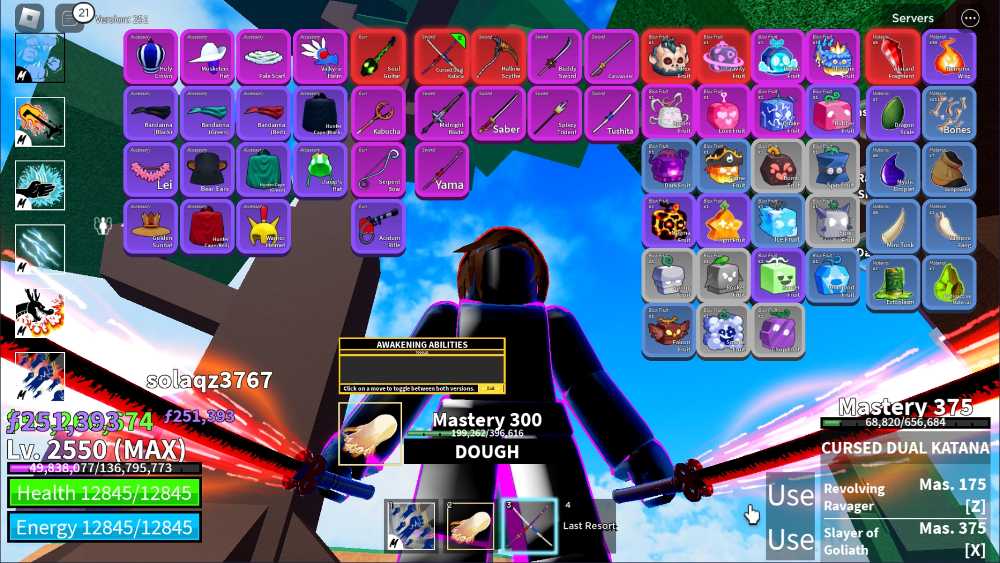 Race V3 | Human v3 - No Awaken Dough | GodHuman | Cursed Dual Katana ...