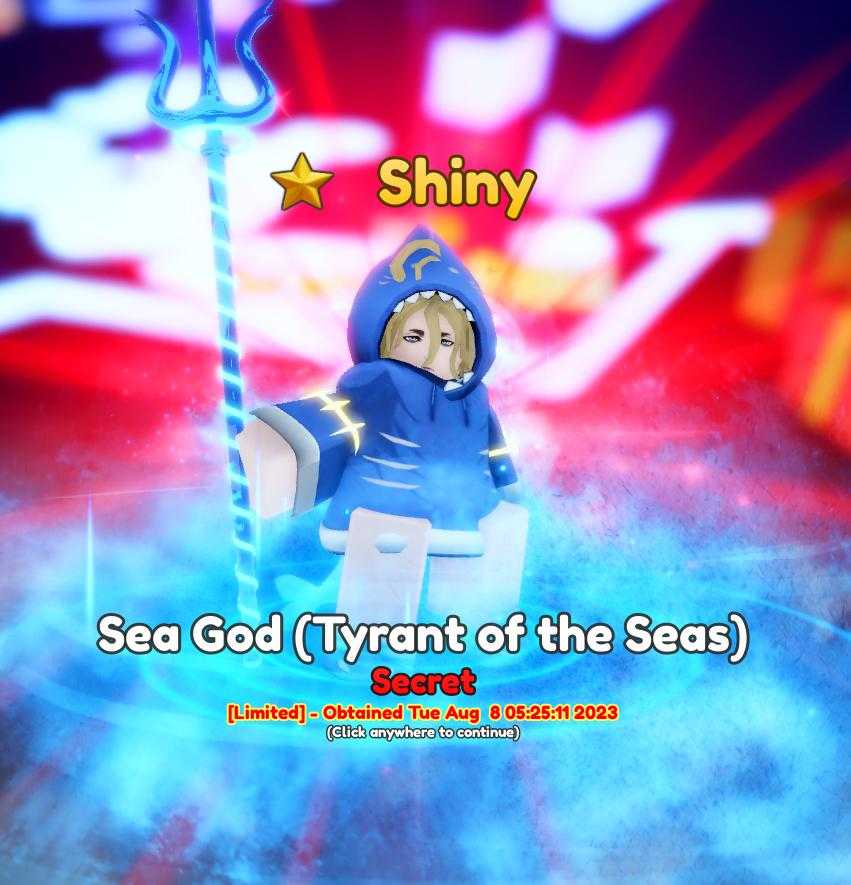 Shiny Sea God / Poseidon