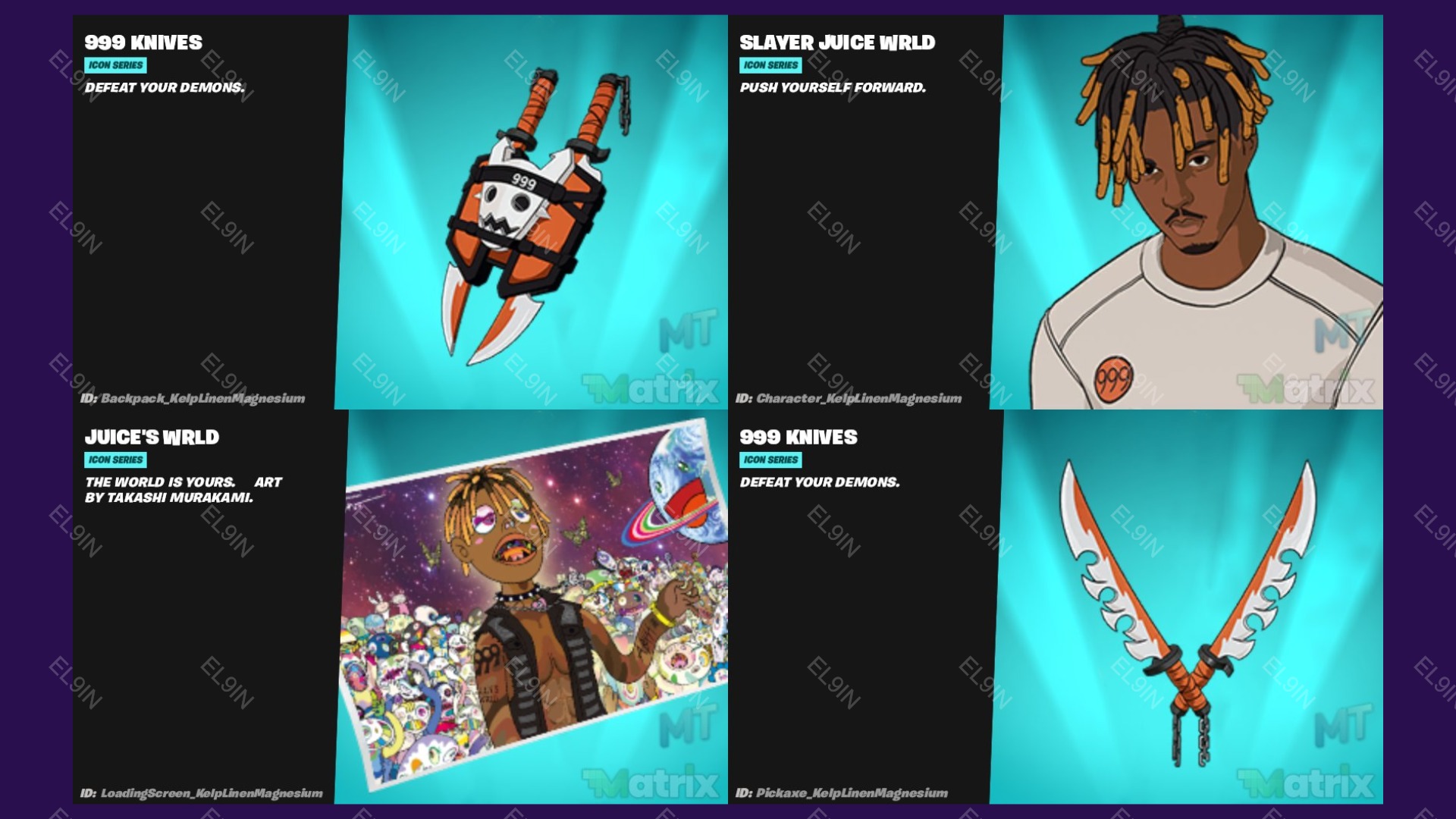 ️【1 Skin】 Slayer Juice WRLD Fresh New Any platform Instant Delivery