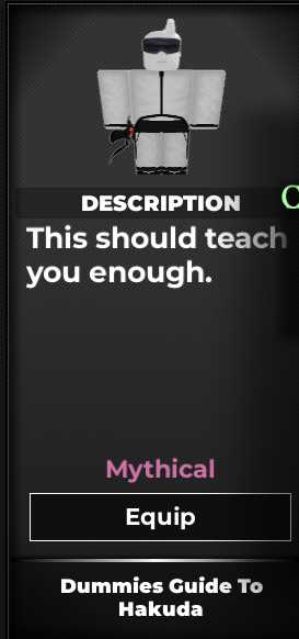 TYPE SOUL - Dummies Guide To Hakuda