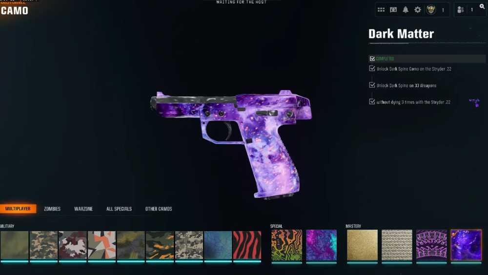 BO6 】 【 Prestige 9 + Nebula + Dark Matter 】 All Guns Are High Level And ...