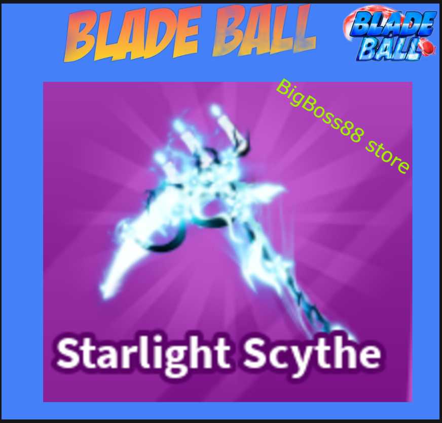 Starlight Scythe - Blade Ball