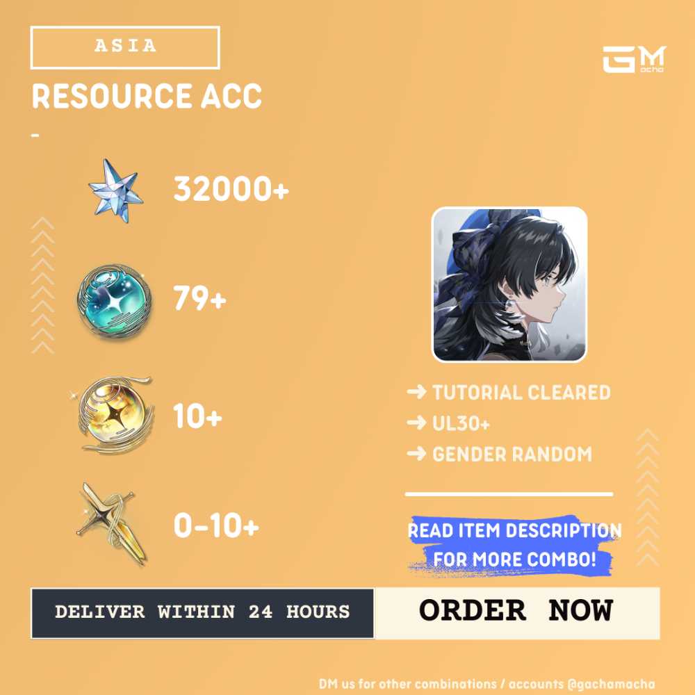 Asia | Wuthering Waves Resource Combo | 32k+ Astrite and more | ASIA-WW ...