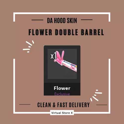 Roblox - DH - Da Hood - Flower Double Barrel - High tier Knives ...