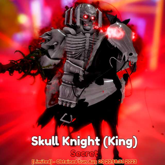 Skull Knight (King) Evo - Anime Adventures AA