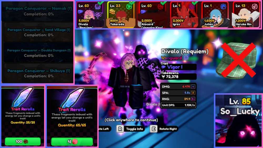 Anime VanGuards God Tier Account Vanguard Unit Diavolo(Divalo ...