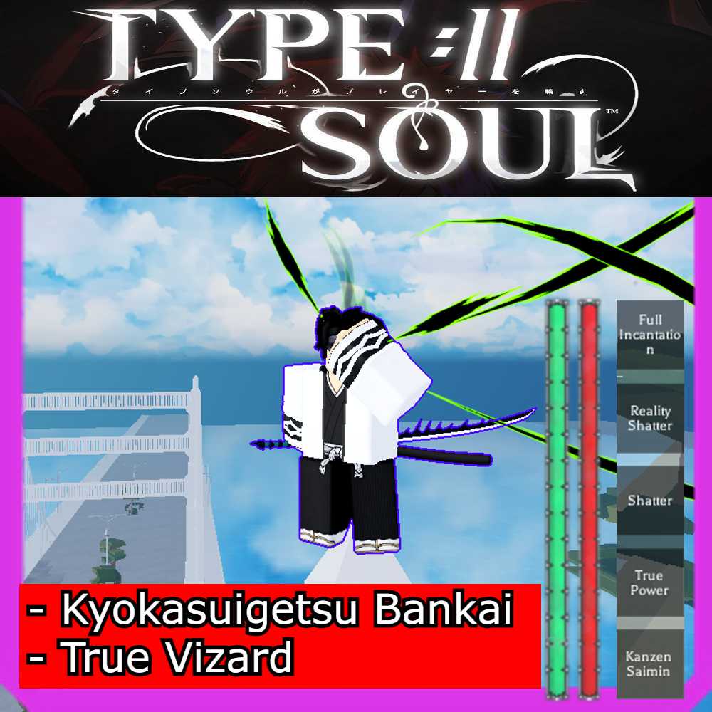 Kyokasuigetsu Bankai | True Vizard - Type Soul Account