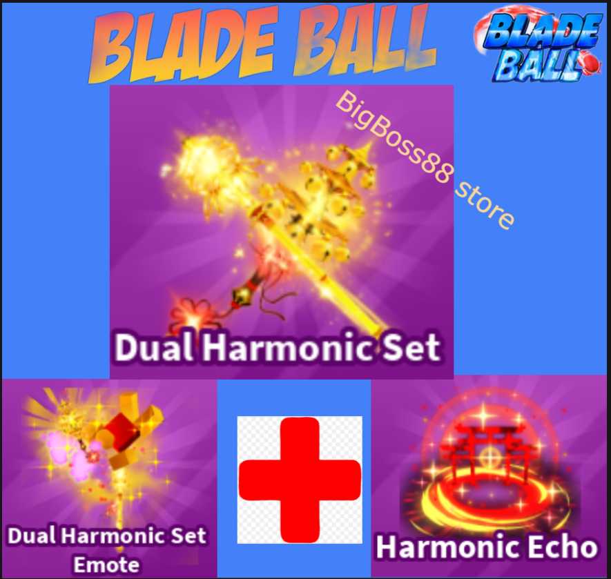 DUAL HARMONIC SET Full set- Blade Ball