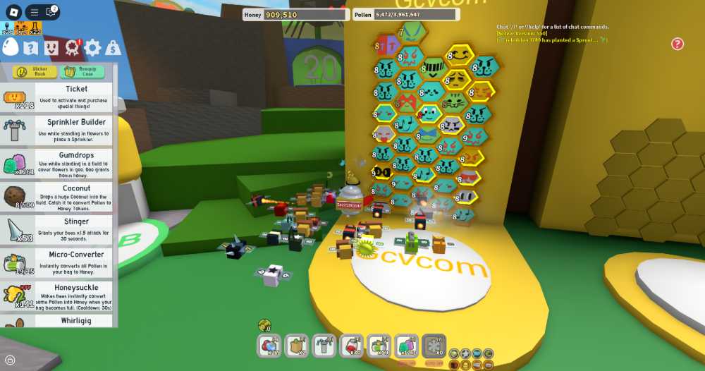 B46 | Bee Swarm Simulator Account | 42 Bee | BSS | Beeswarm | Bee Swarm ...