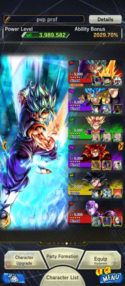 D68-IOS+Android-7 UL(SS4 Gogeta+Goku Uis+Gohan+Vegito+Gogeta+Hit)+20 Legends+Good Equipment+New ...
