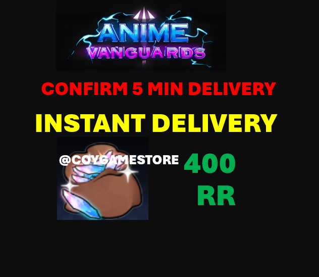 (INSTANT DELIVERY) Anime Vanguards 400 Trait Reroll