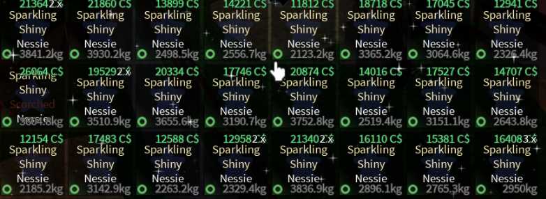 [ X20 Fisch Nessie ] [ Sparkling + Shiny + Random Power ] | Fisch Roblox