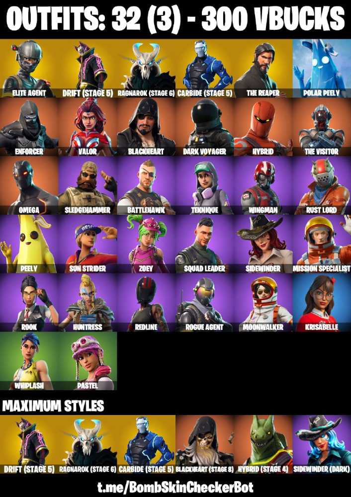 THE REAPER+TAKE THE L+ORANGE JUSTICE+ELITE AGENT+RAGNAROK STAGE 6 ...