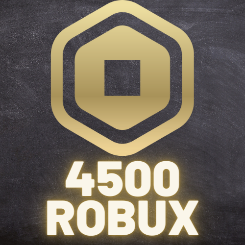 4500 ROBUX Roblox Gift Card 50 USD FAST AND DELIVERY