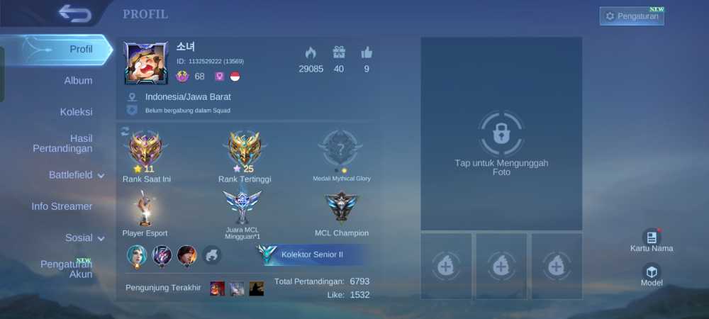 HERO 97 SKIN 105 | EMBLEM GOOD| COLECTOR NATALIA| EPIC YSS | EPIC ...