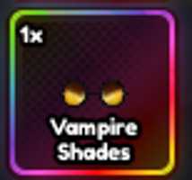 Quincy Cloak + Vampire Shades + Shard of shadow