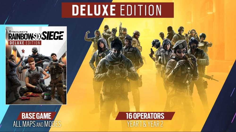 STEAM Tom Clancys Rainbow Six Siege - Year 7 Deluxe Edition