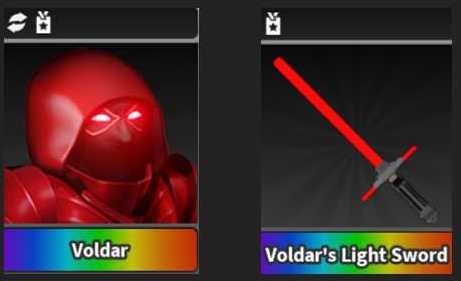 Voldar Bundle's (Set) | Survive the Killer | Roblox