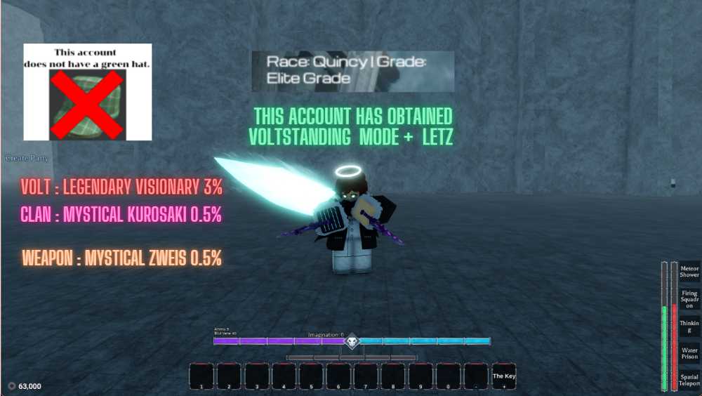 Quincy Elite Grade | Volt Legendary The Visionary | Clan Mystical ...
