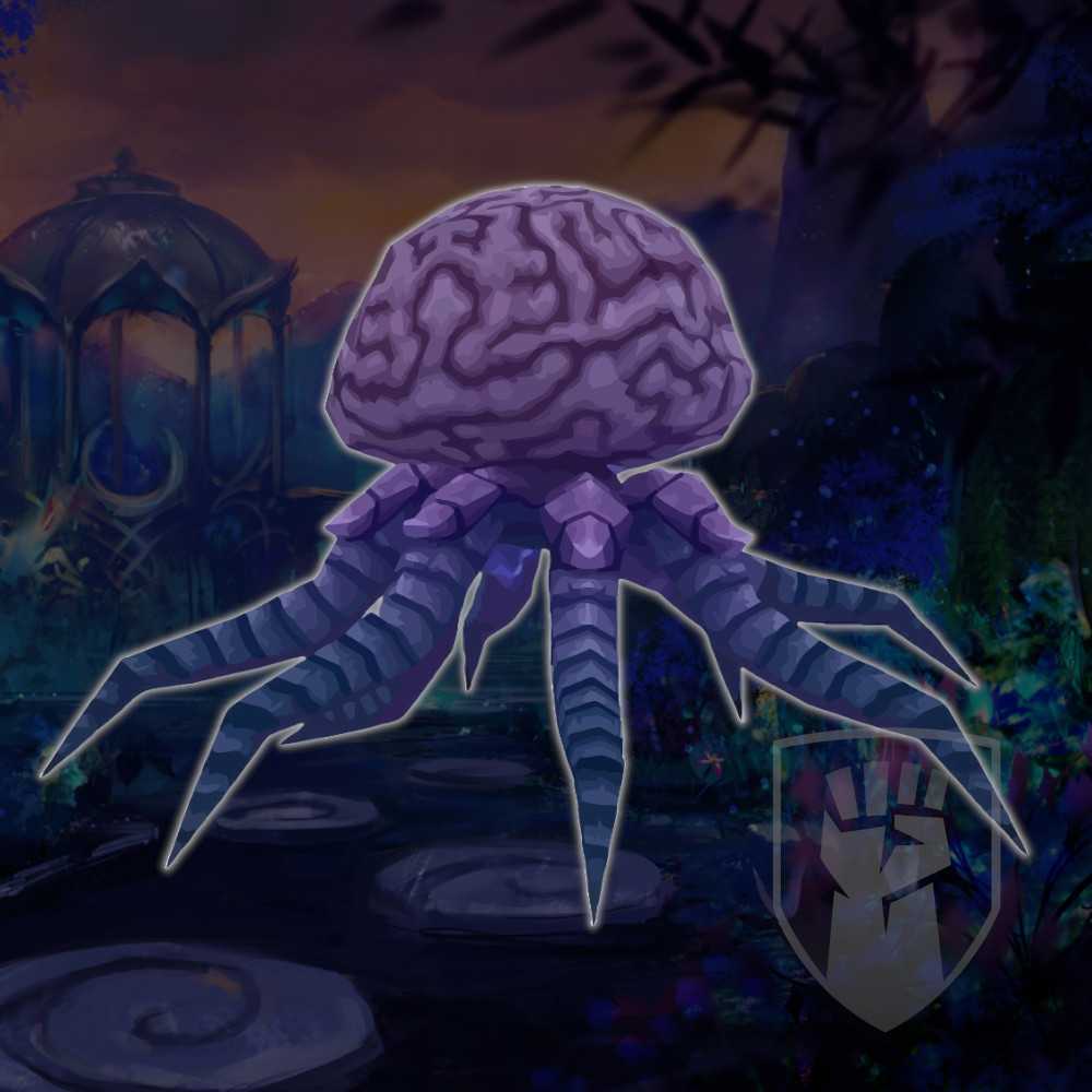 The Hivemind Mount - Secret Flying Brain Jellyfish Mount from Battle ...