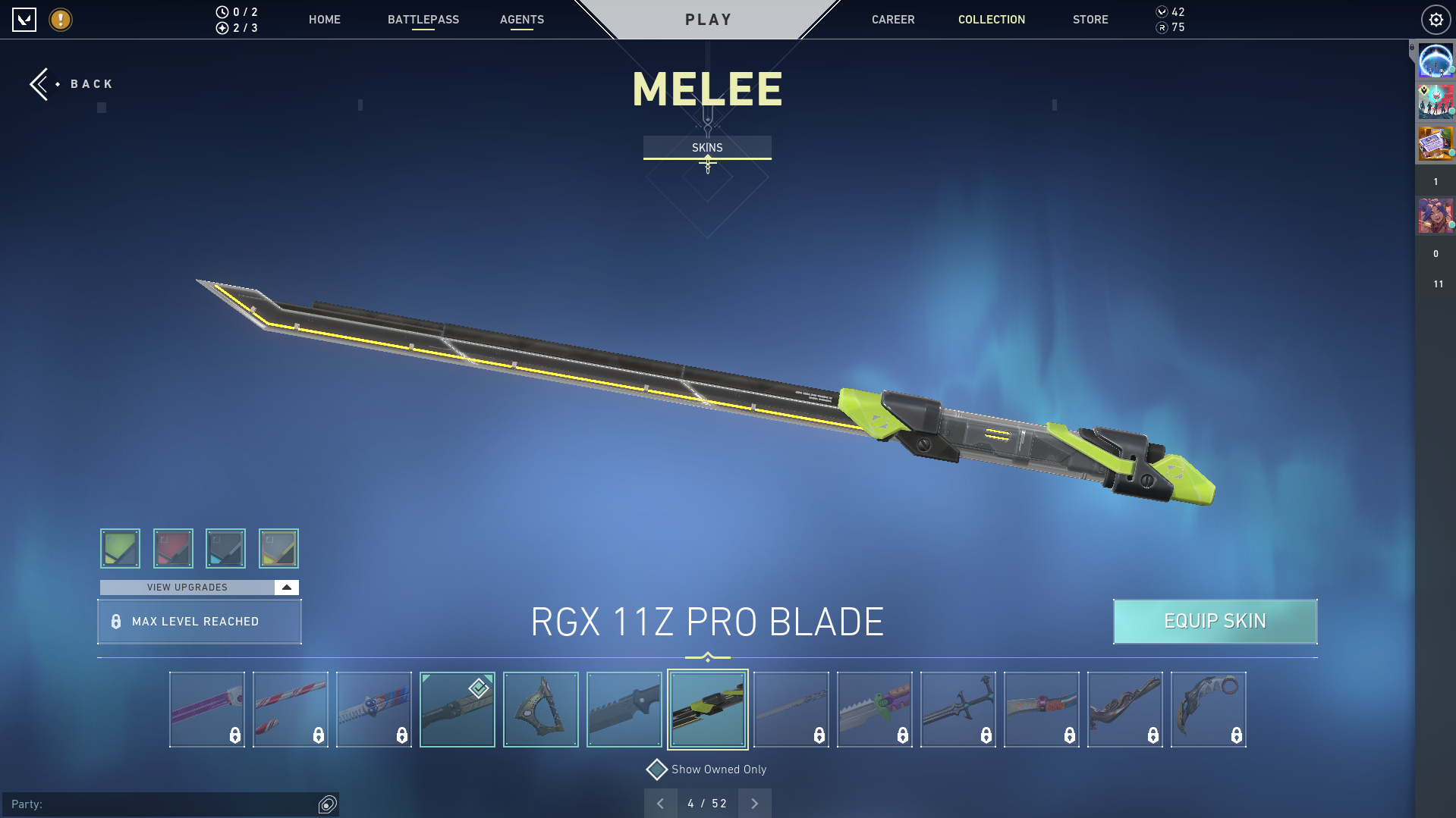 AP GOLD 2 | RGX BLADE + RECON BALISONG + RUINATION PHANTOM + SPLINE ...