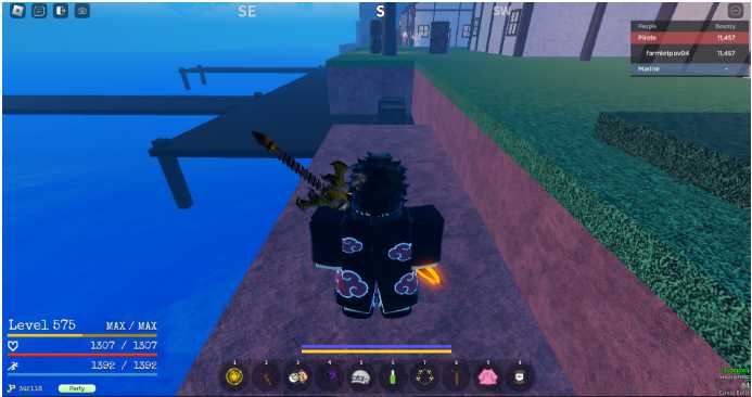 Pika Pika no Mi MAX LEVEL 575 stacked Account |Fruit bag |GPO| Grand ...