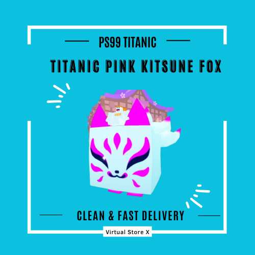 Roblox - Pet Simulator 99 - PS99 - Titanic Pink Kitsune Fox - Cheap And ...