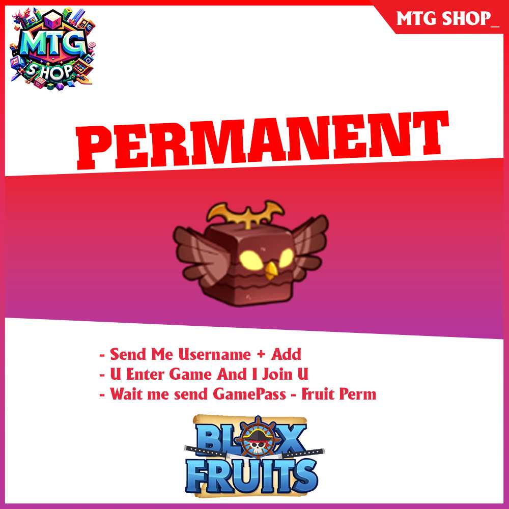 [ Blox Fruit ] Falcon Perm
