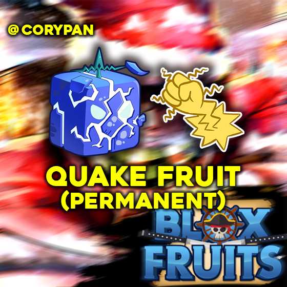 Blox Fruits - Permanent Quake [ VIA GIFT ]