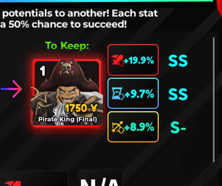 ROGER EVO / PIRATE KING EVO OP CURSE - ANIME ADVENTURE AA