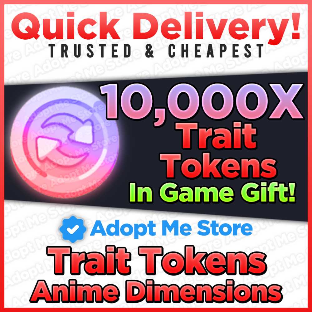 10,000X Trait Tokens - Anime Dimensions Simulator | ⭐️ 100% SAFE ...