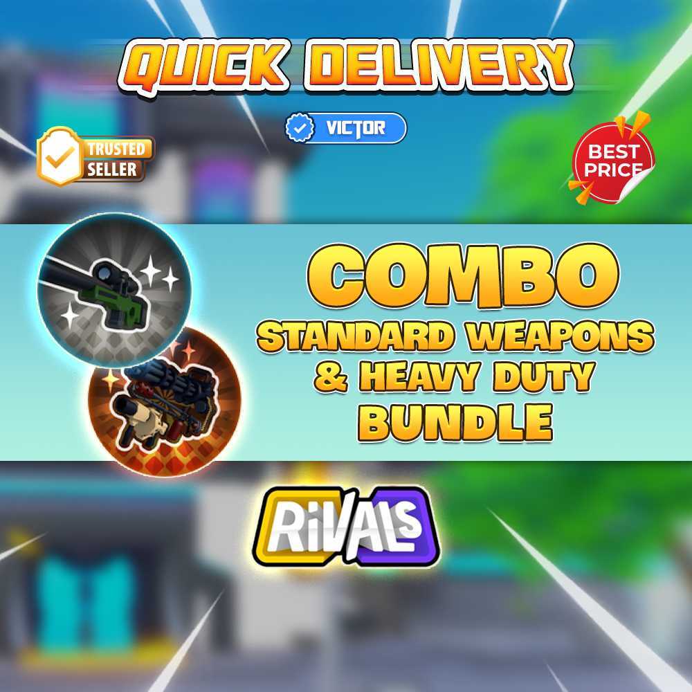 [HOT] Rivals COMBO Standard Weapons Bundle + Heavy Duty Bundle Best ...