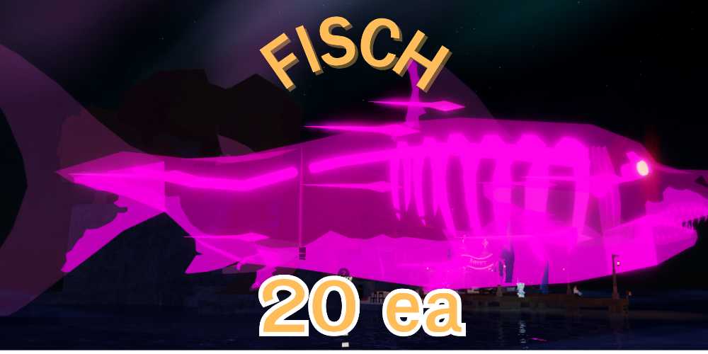 Fisch Shiny Sparkling Big Mythic Phantom Megalodon x20