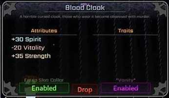 Blood Cloak - Peroxide