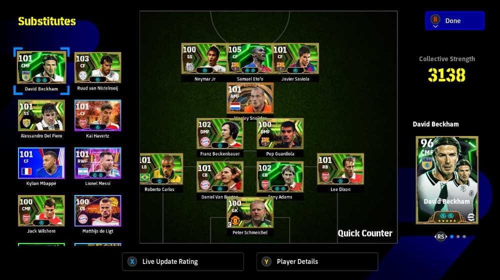 ETO'O PHENOMENAL FINISHING TOP TIER STRIKER EFOOTBALL STEAM
