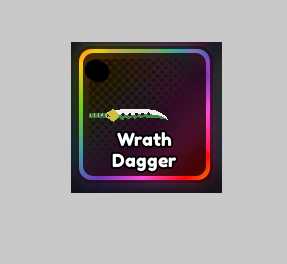 anime last stand : Wrath Dagger