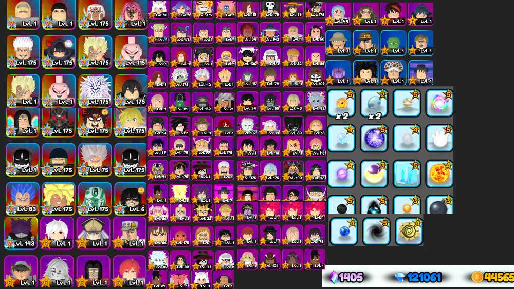 Roblox All Star Tower Defense [ASTD] LV.330 / 7 STAR X25 / Meta