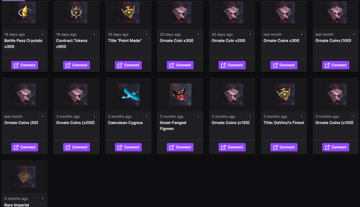 [TWITCH DROPS] 1450 Ornate Coins 1200 Tokens/Crystals MORPH Amitoi 2 ...