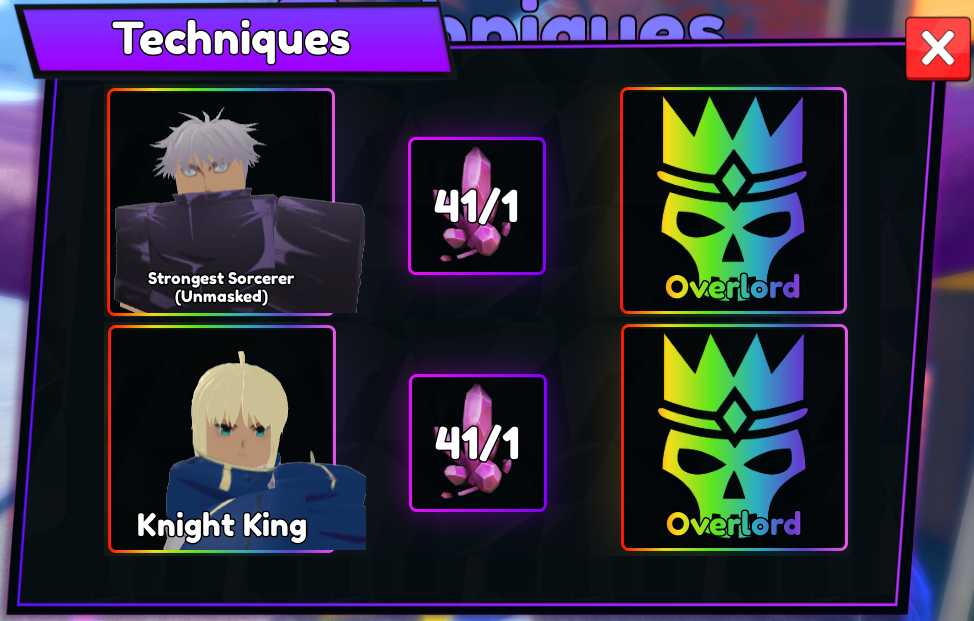 Overlord Strongest Sorcerer (Unmasked) Evo + Overlord King Knight ...