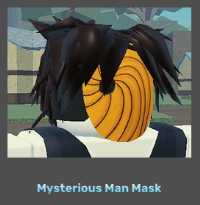 MYSTERIOUS MAN MASK - [PEROXIDE - ROBLOX]