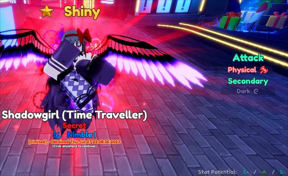 Shiny Homura | Anime Adventures Units For Sale! | Roblox Item