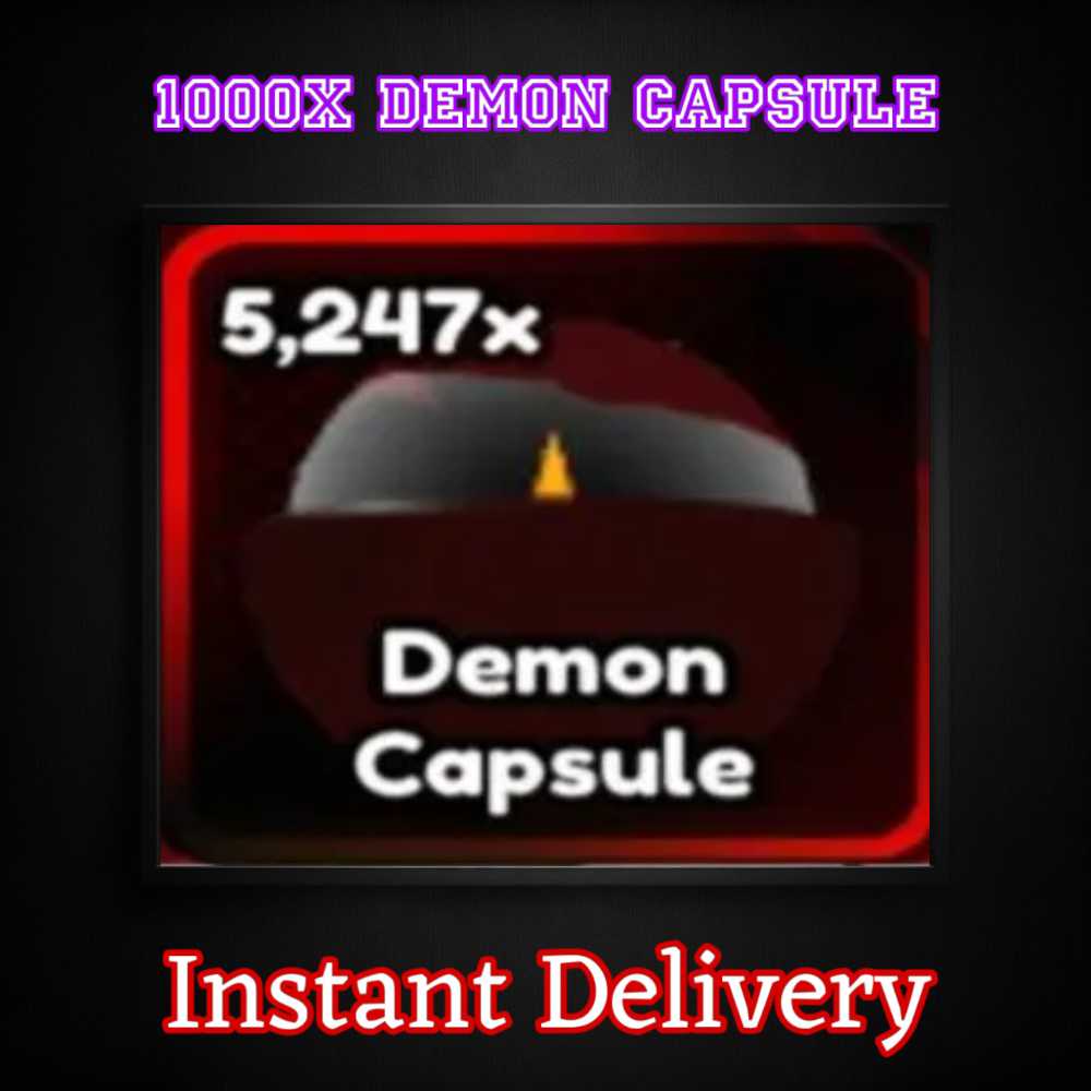 1000x Demon Capsule Anime Last Stand