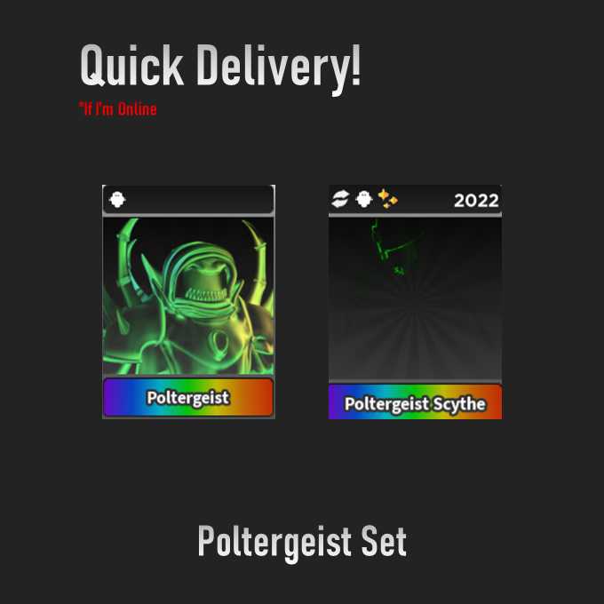 STK / Survive The Killer - Poltergeist Set
